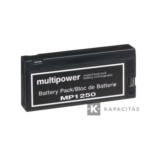 Multipower MP1250 12V 2Ah zárt ólomakkumulátor - Akkumulátorok és ...