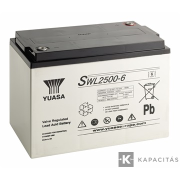 Yuasa 6V 184Ah zárt ólomakkumulátor - Akkumulátorok és töltők óriási ...